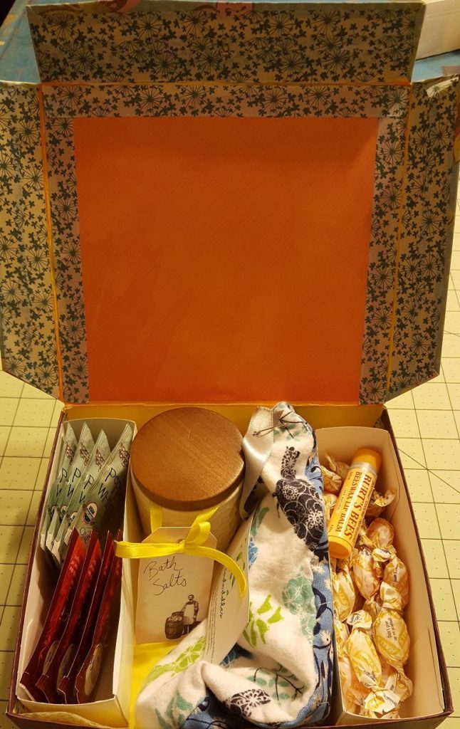 How to Turn a Tea Box into a Care Package ~ Teadoddles
