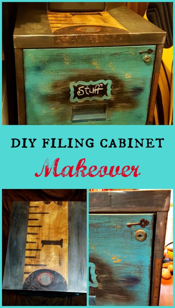 Diy Filing Cabinet Makeover Teadoddles