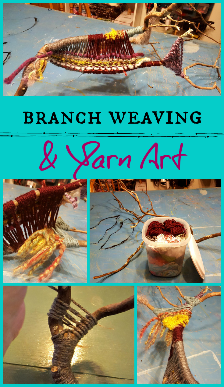 Branch Weaving & Yarn Art - Teadoddles