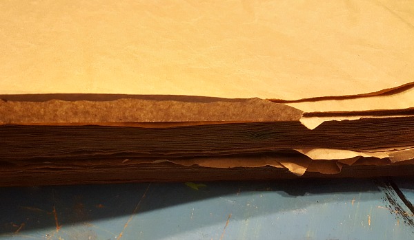 Recycled Paper Basket ~ Pinterest Challenge Blog Hop - Teadoddles