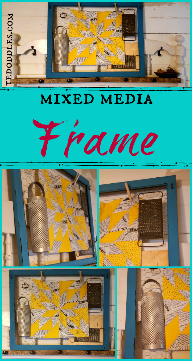 Mixed Media Frame - Teadoddles