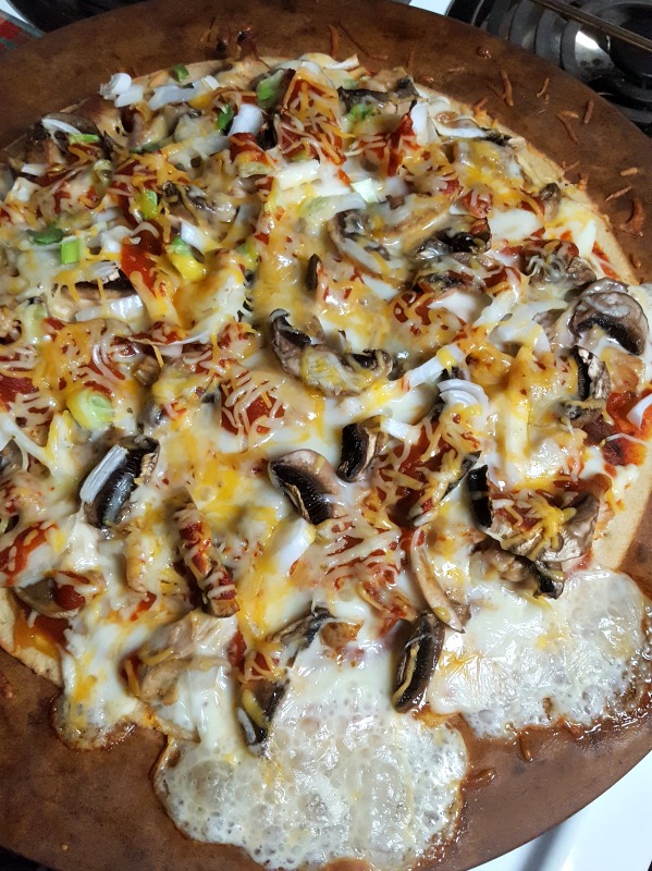 Double-Decker Chicken Pizza - Teadoddles