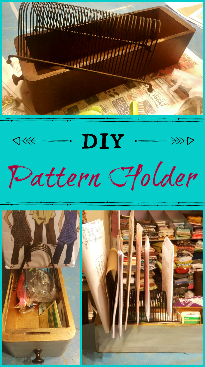 DIY Pattern Holder - Teadoddles
