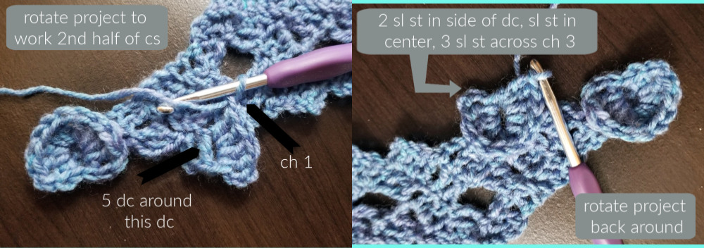 Bumps & Scales Shawl Crochet Pattern ~ Teadoddles